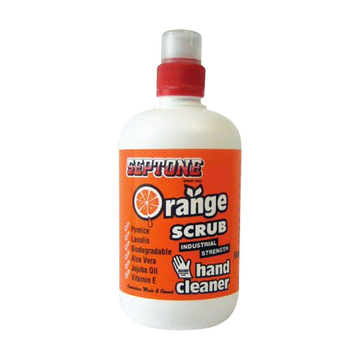 SEPTONE ORANGE SCRUB HAND CLEANER 500ML – DYSC Marine Supplies