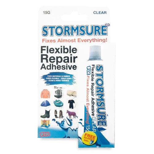 Stormsure Clear Flexible Adhesive 15G – DYSC Marine Supplies