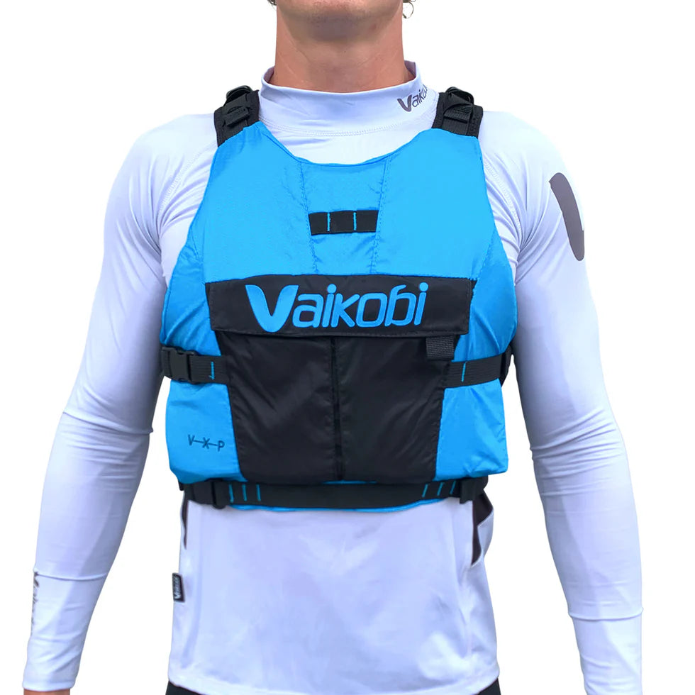 Vaikobi VXP Race PFD Life Jacket - Cyan Clearance – DYSC Marine Supplies