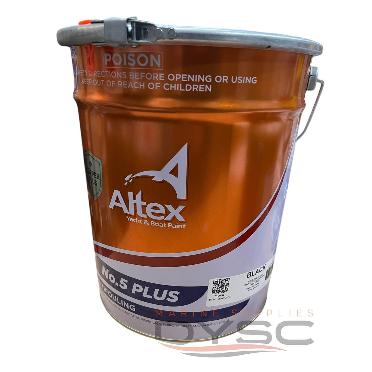 Altex No.5 PLUS Antifouling 10lt Black – DYSC Marine Supplies