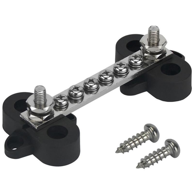 RELAXN Heavy-Duty Buss Bar – 6 Way 2 Stud – DYSC Marine Supplies