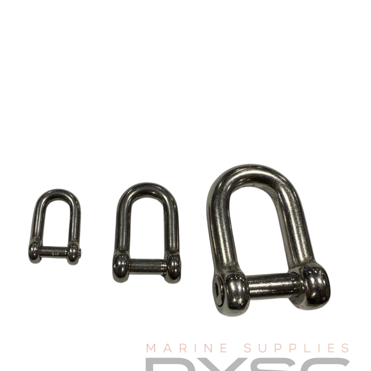 Dee Shackles with hexagonal socket sink pin – DYSC Marine Supplies