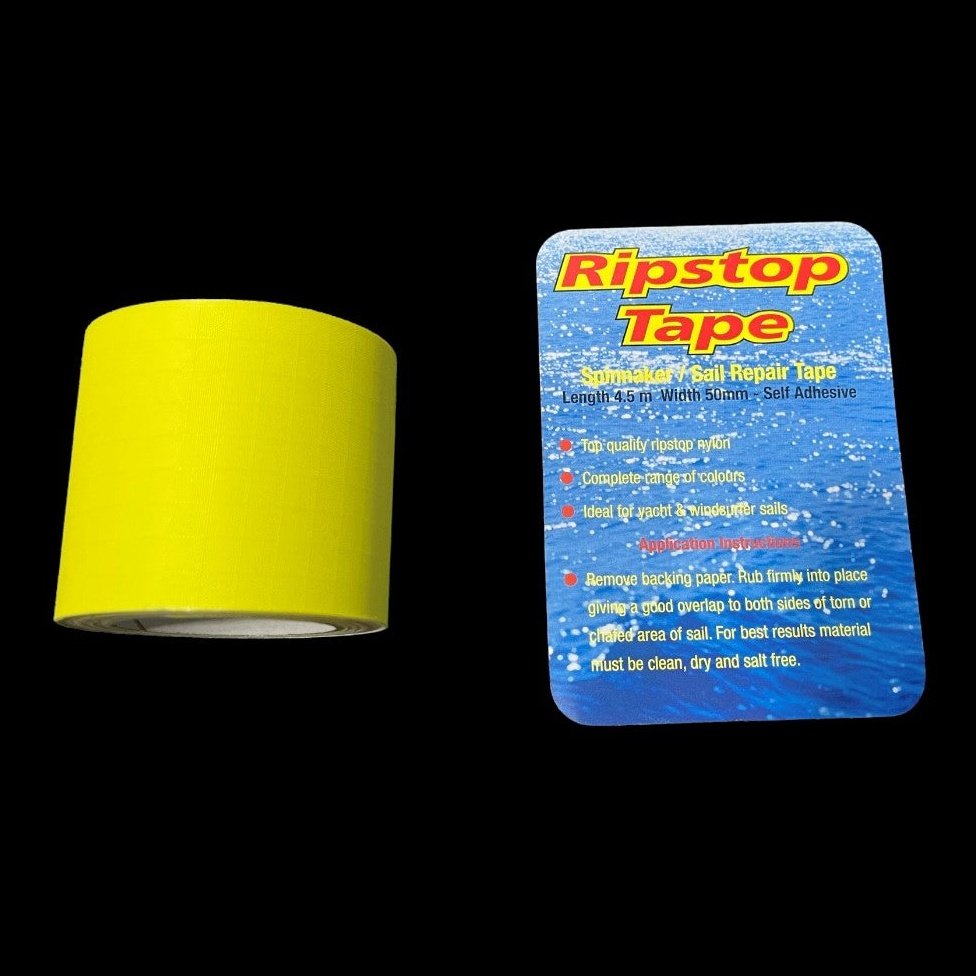 Ripstop Spinnaker Sail Repair Tape Yellow – DYSC Marine Supplies