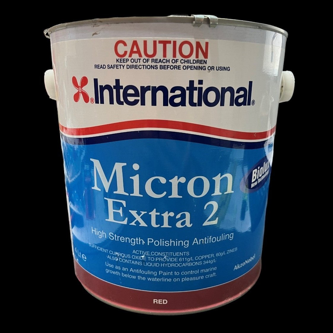 International Micron Extra 2 Antifouling Red 4lt – DYSC Marine Supplies