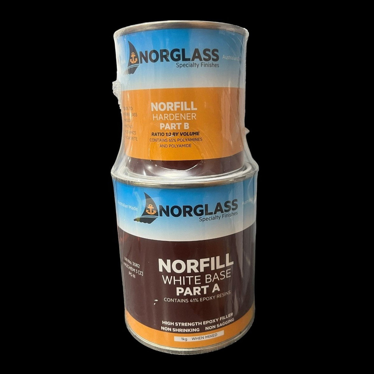 Norglass Norfill White Epoxy Filler 1KG – DYSC Marine Supplies
